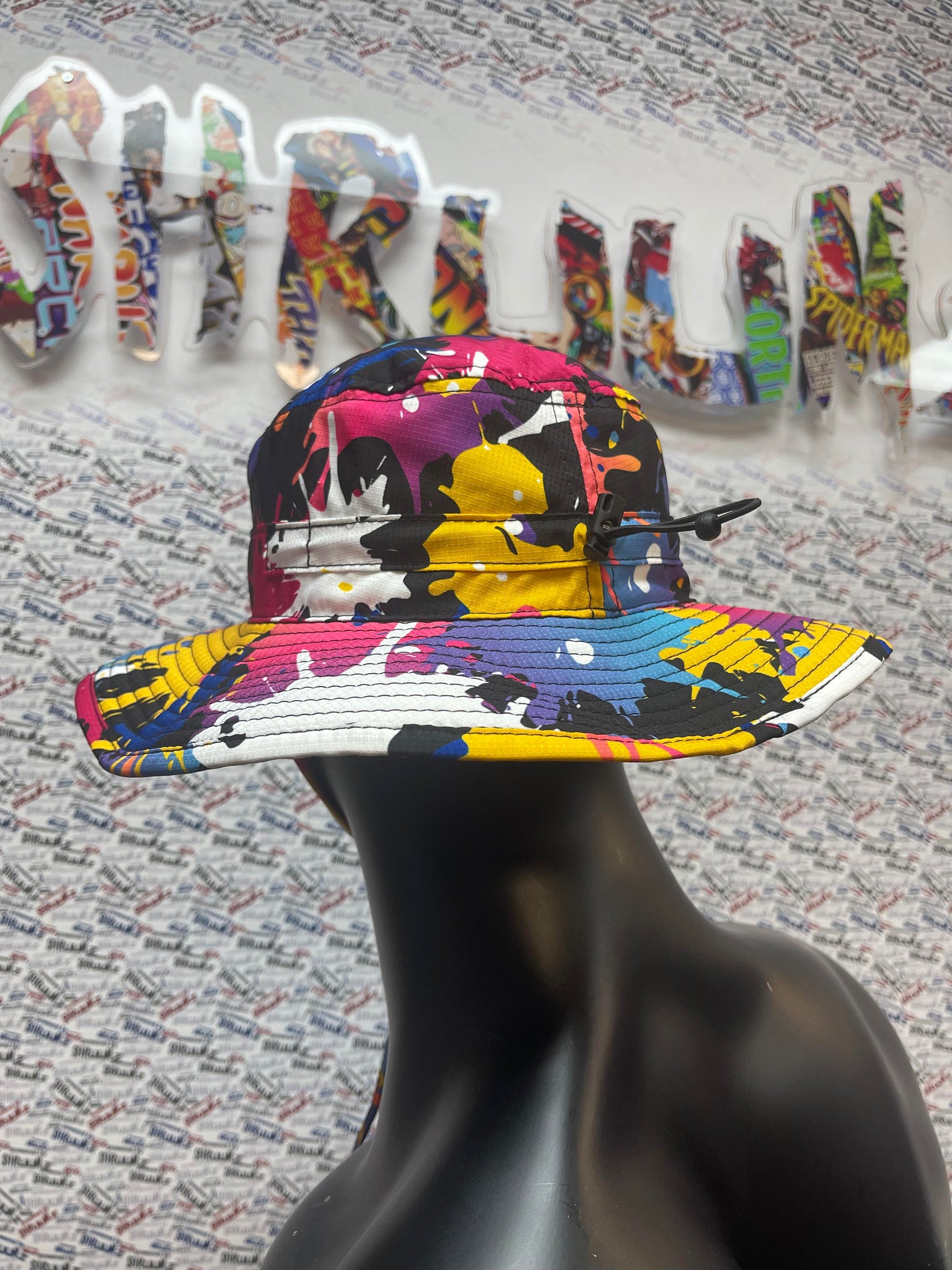 SHRUUMZ Bucket Hats - Splatter Paint