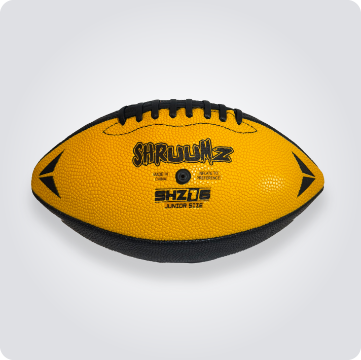 Shruumz Football - Black/Yellow – SHRUUMZ