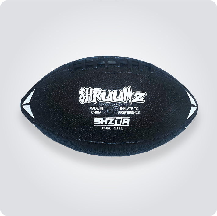 Shruumz Football - All Black – SHRUUMZ